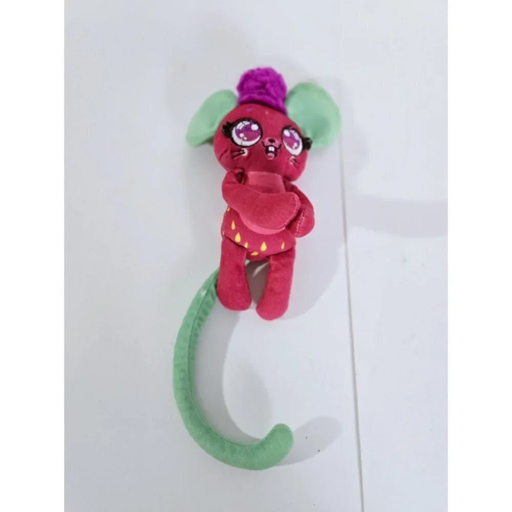 Just Play | Toys | Fur By The Foot Hot Pink Strawberry Mouse Besties ...